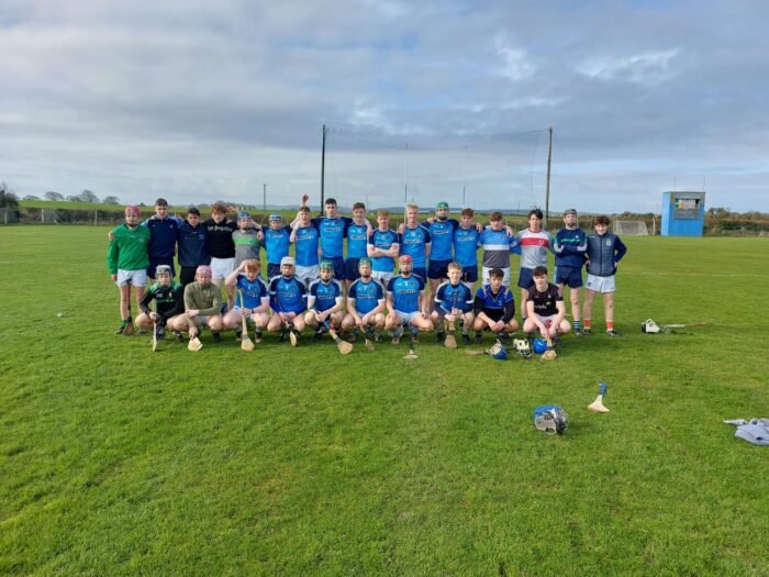 Scoil Pol of Kilfinane Senior hurling team who defeated Colaiste na ...