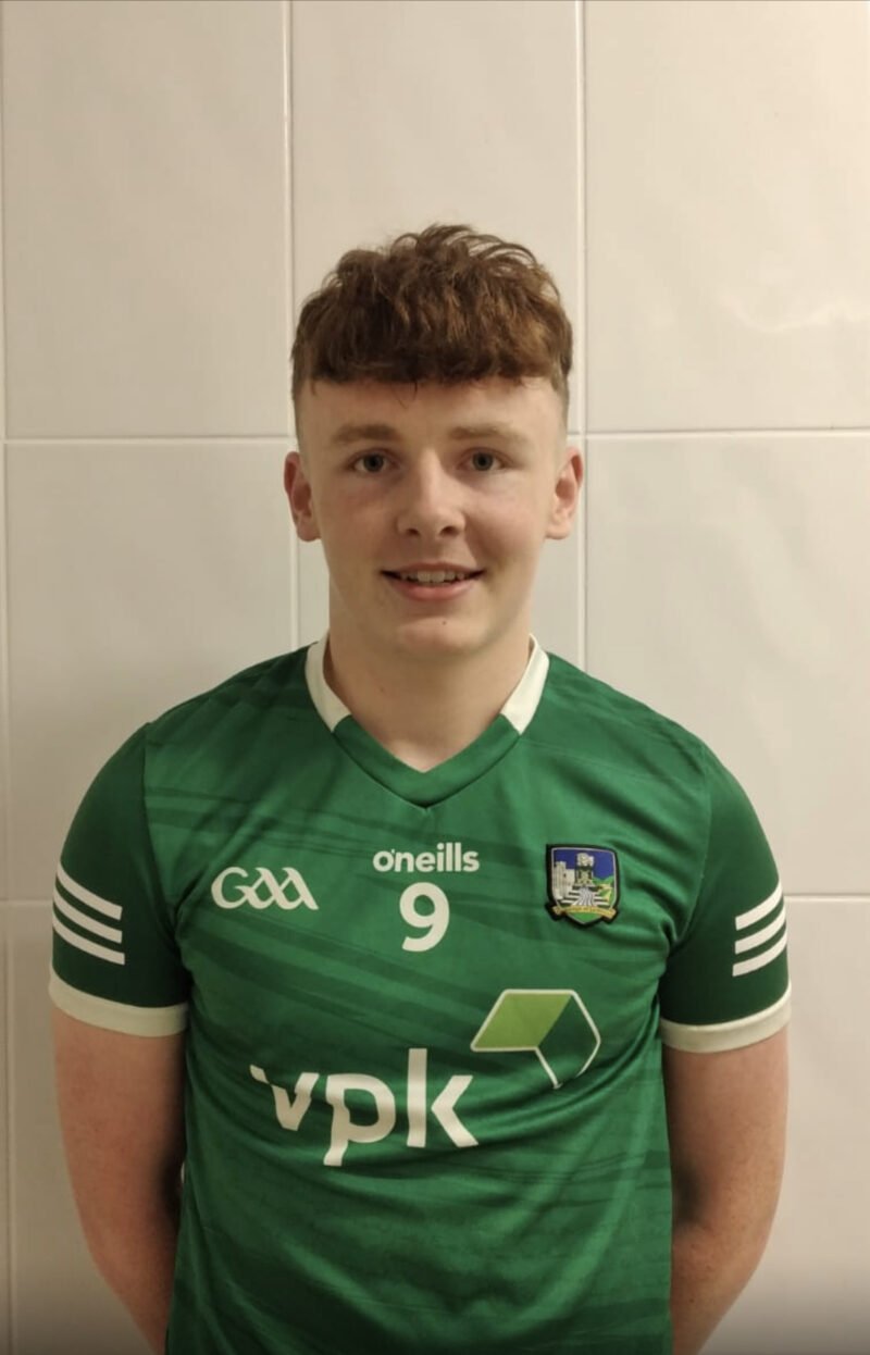 Evan Curry who was announced recently as Vice captain the Limerick ...