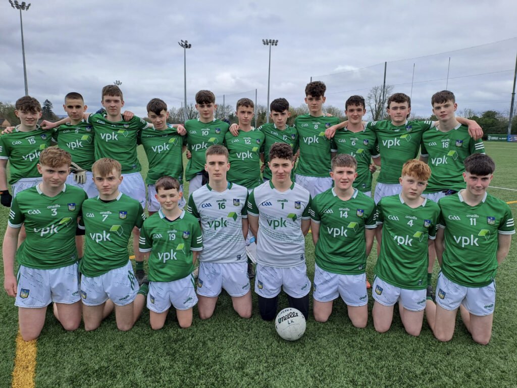 Limerick U15 Dermot Early Cup Panel that took part in the tournament ...