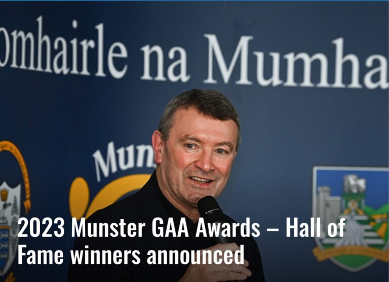 Former Tipperary footballer Declan Browne and Cork legend Jimmy Barry ...