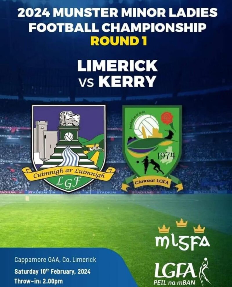 Result in todays Round 1 of the Munster LGFA Minor Championship ...