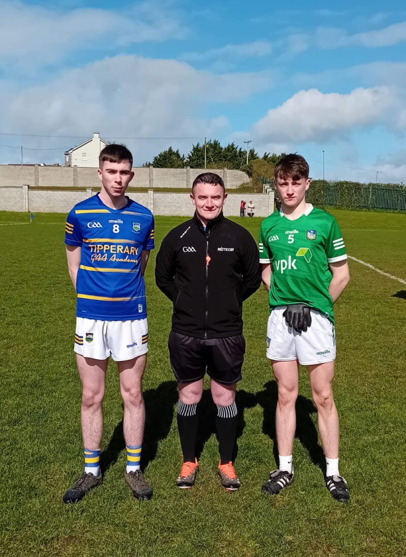 Ryan Rooney from Monagea who captained the Limerick U16 Football team ...