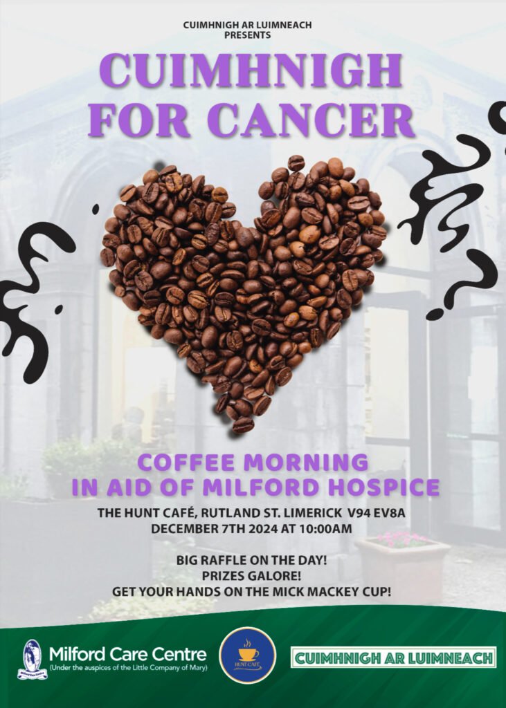 “Cuimhnigh for Cancer” Coffee morning, in aid of Milford Care Centre ...