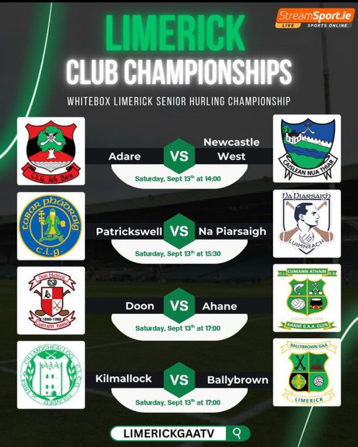 ⚪️ LIMERICK HURLING LIVE!! | Limerick GAA | Official Website